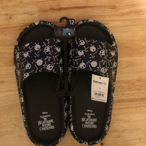Disney | Shoes | Nightmare Before Christmas Mens Comfort Slides | Poshmark